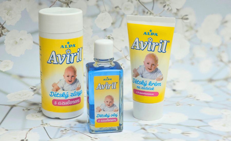 Aviril detský zásyp, detský olej a detský krém: Testovanie a porovnanie ...